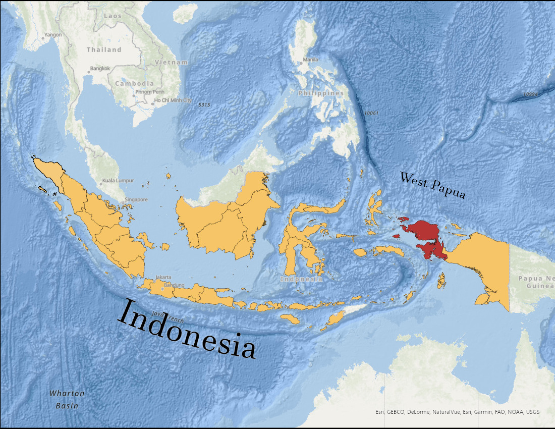 West Irian, Indonesia - Cartography Room